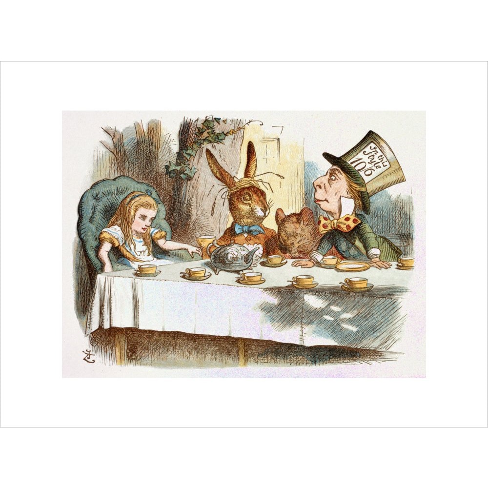 alice in wonderland tea party picture